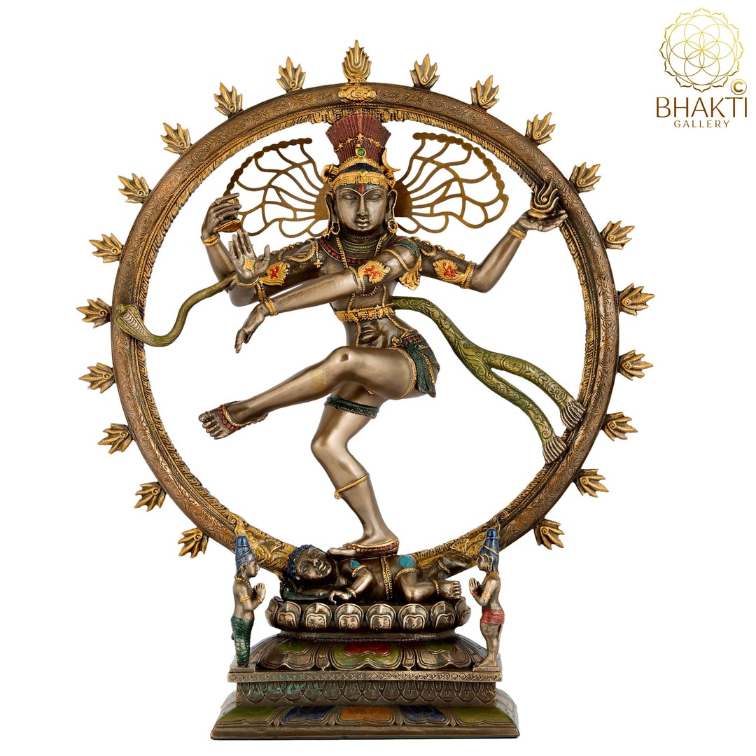 Natraj Statue, 26 Cm Bonded Bronze Nataraja Statue, Dancing Shiva ...