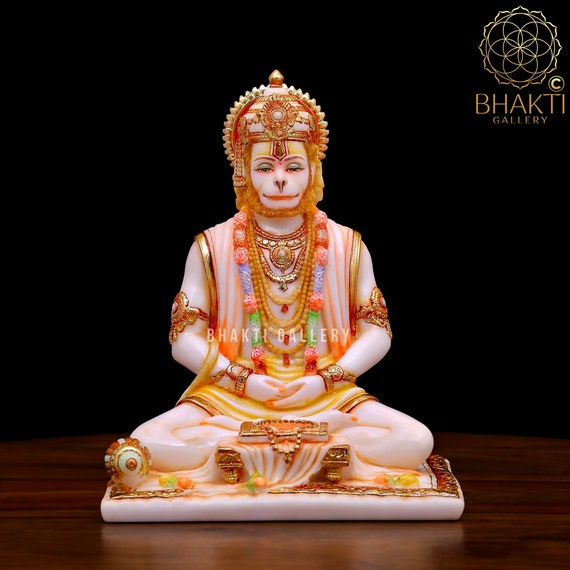 Figurines Sculpture Bhakti,Victory Ram bhakt Hindu god of Devotion ...