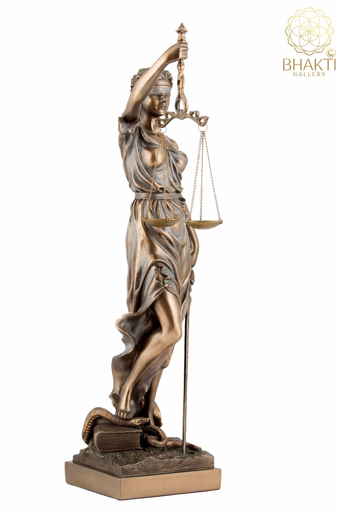 Lady Justice Statue, Virtues of Justice Greek, Roman Symbol of Justice ...