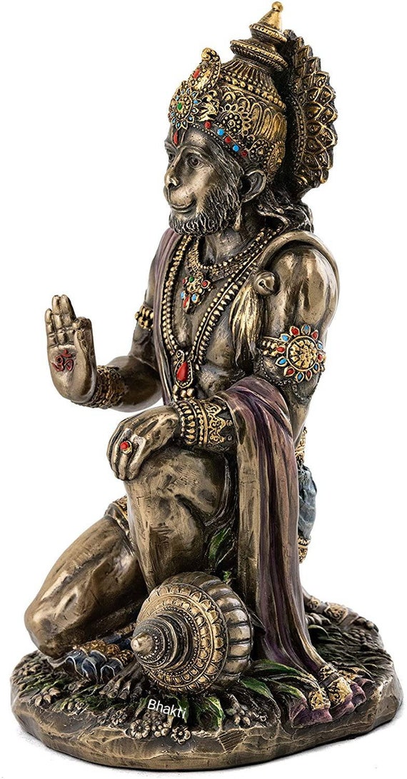 Figurines Sculpture Bhakti,Victory Ram bhakt Hindu god of Devotion ...
