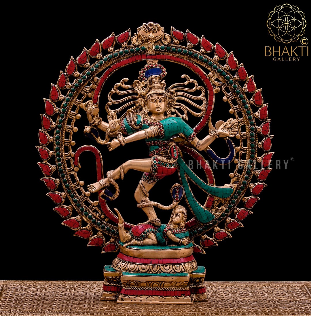 Brass Nataraja Statue, 51 Cm Big Large Brass Dancing Shiva Natraj ...