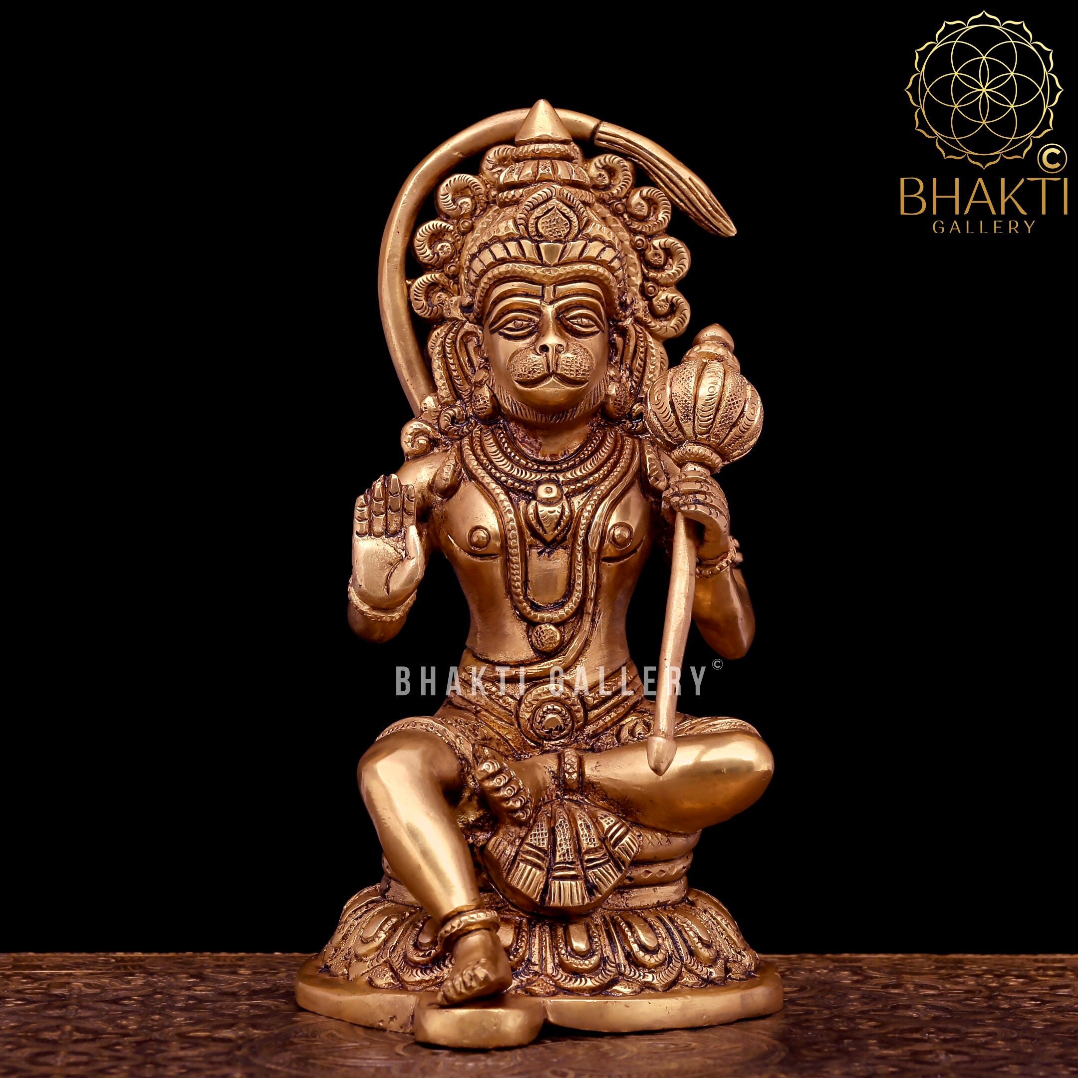 Figurines Sculpture Bhakti,Victory Ram bhakt Hindu god of Devotion ...