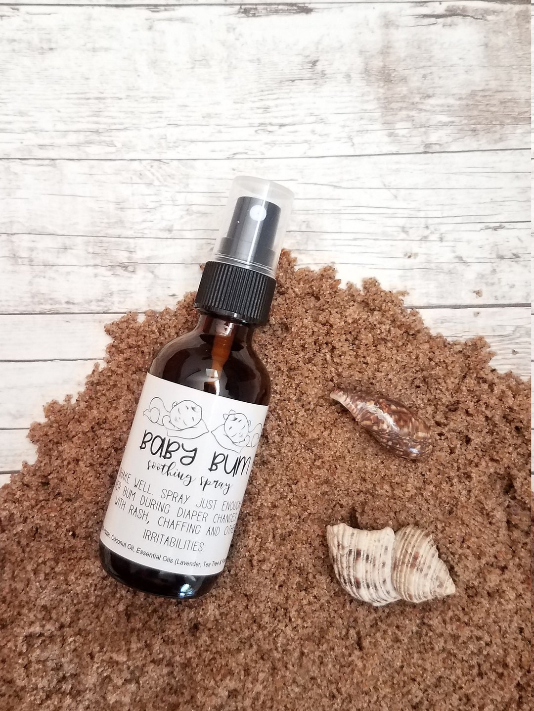 Baby Bum Spray Babys Bottom Soothe Diaper Rash Soothe - Etsy