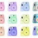 INSTANT DOWNLOAD Camera Clipart, Colorful and Sweet Camera Clip Art, 12 ...