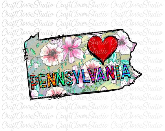 Art & Collectibles Pennsylvania State Pennsylvania State Png ...