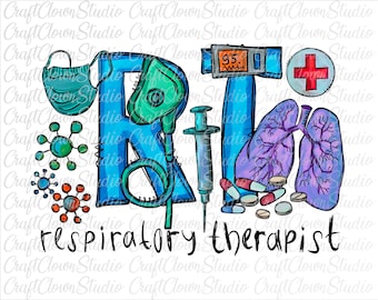 Respiratory Therapy Png - Etsy