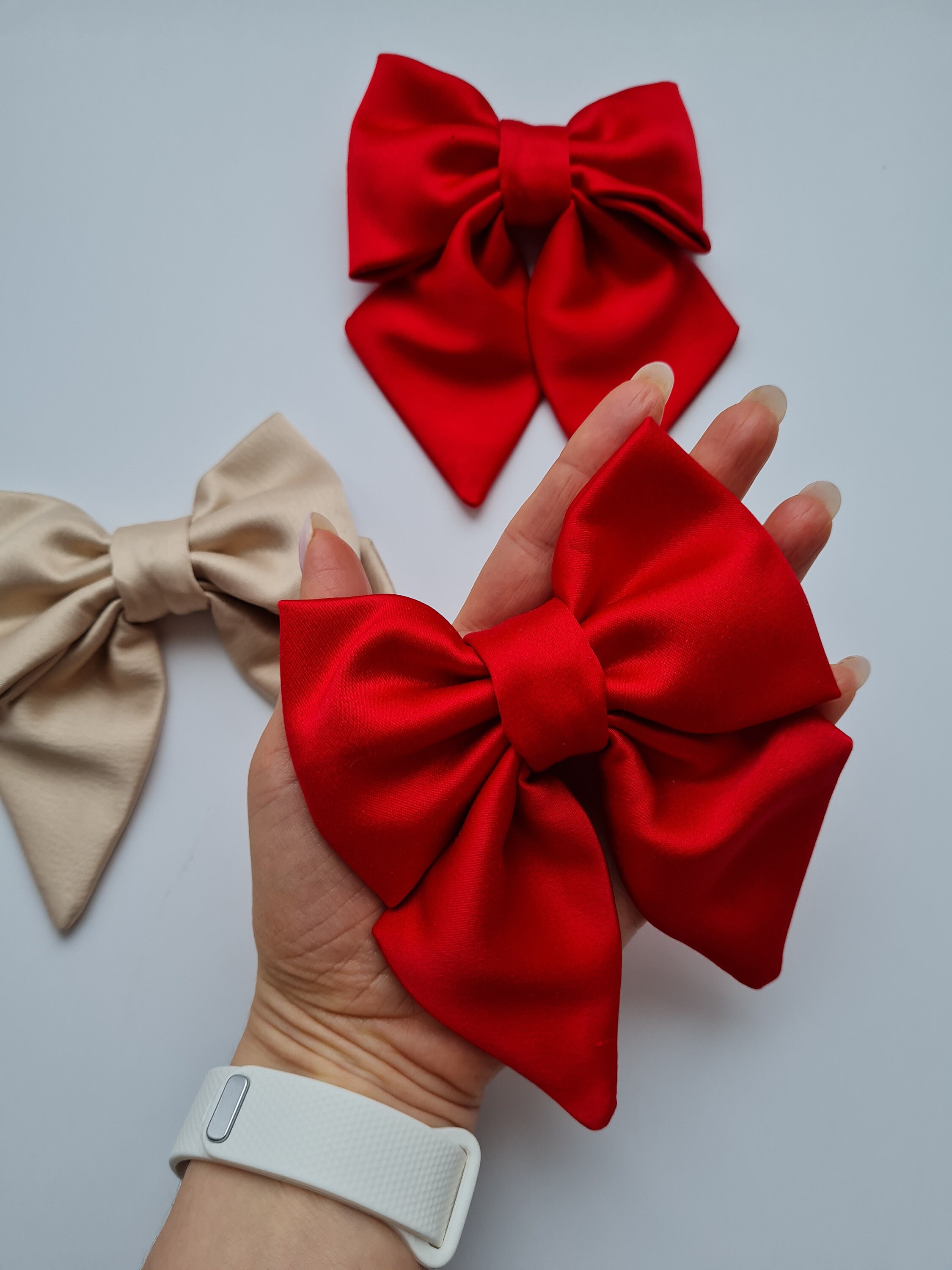 Hair bow pattern and instructions school bow patterns | Etsy