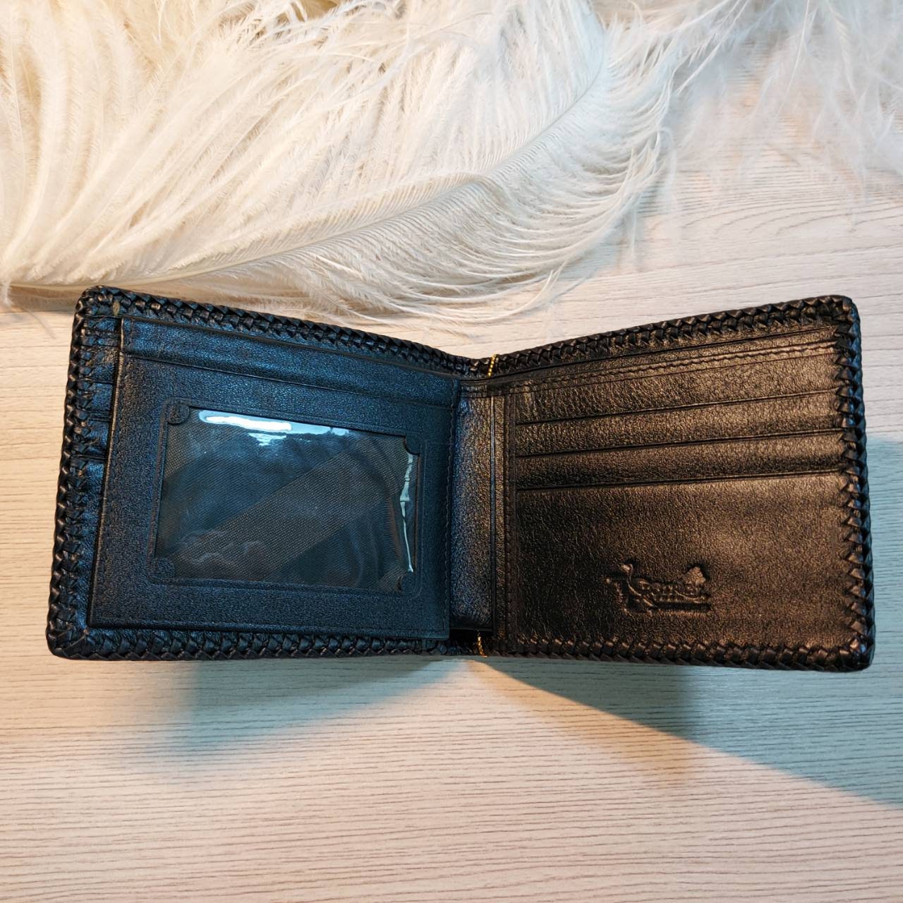 Genuine Ostrich Leather Wallet - Etsy