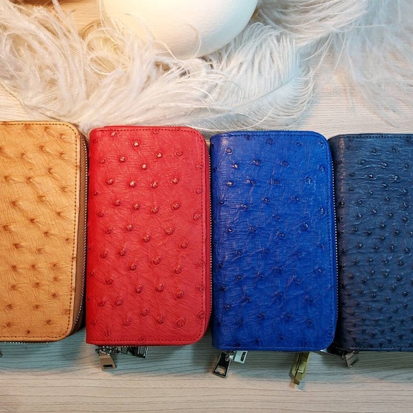 Ostrich Wallet - Etsy