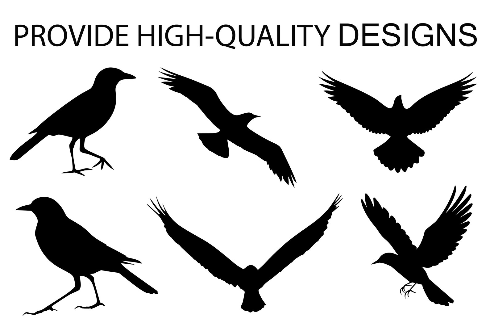 Bird SVG Bundle, Birds SVG, Birds PNG, Bird Silhouettes, Bird Clipart ...
