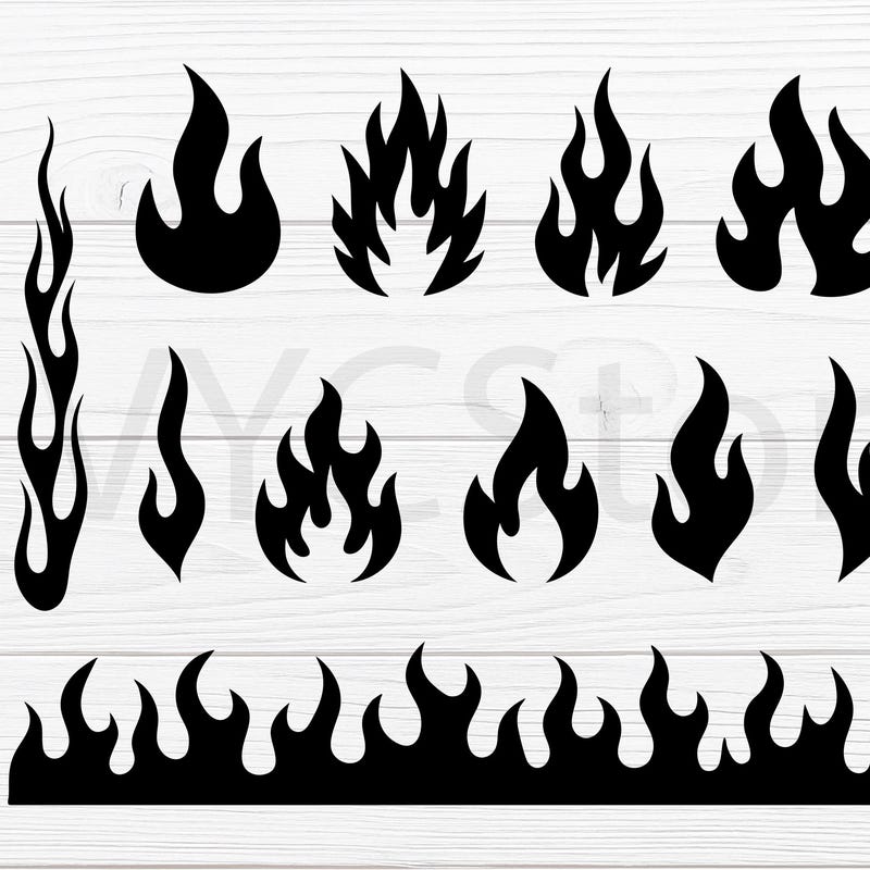 Flame Cut Outs - Etsy