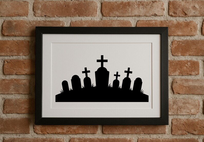 Halloween Tombstone Sticker | Digital Download | Eps, Jpg, Png, Svg - Etsy