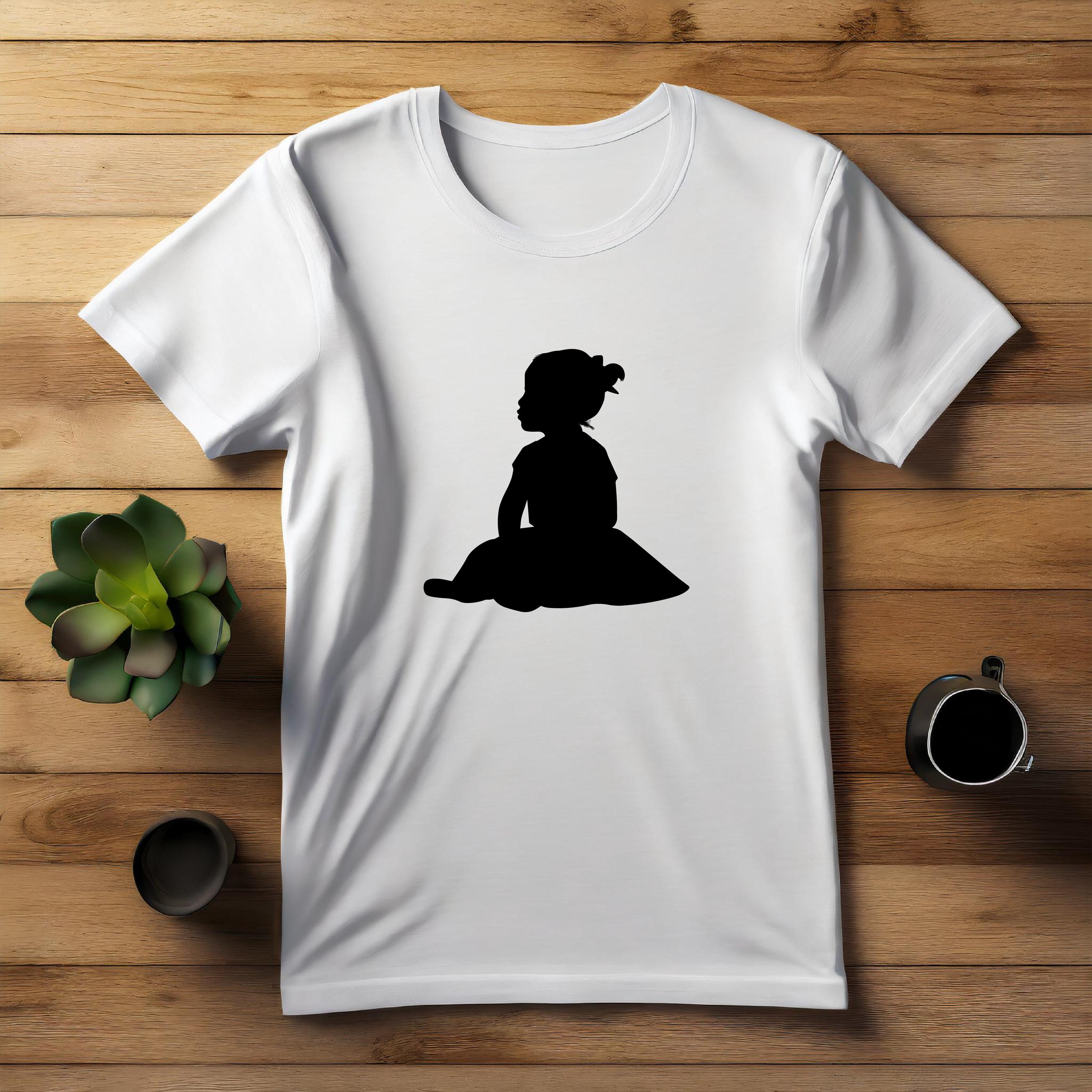 Little Girl Silhouette SVG Bundle - Etsy