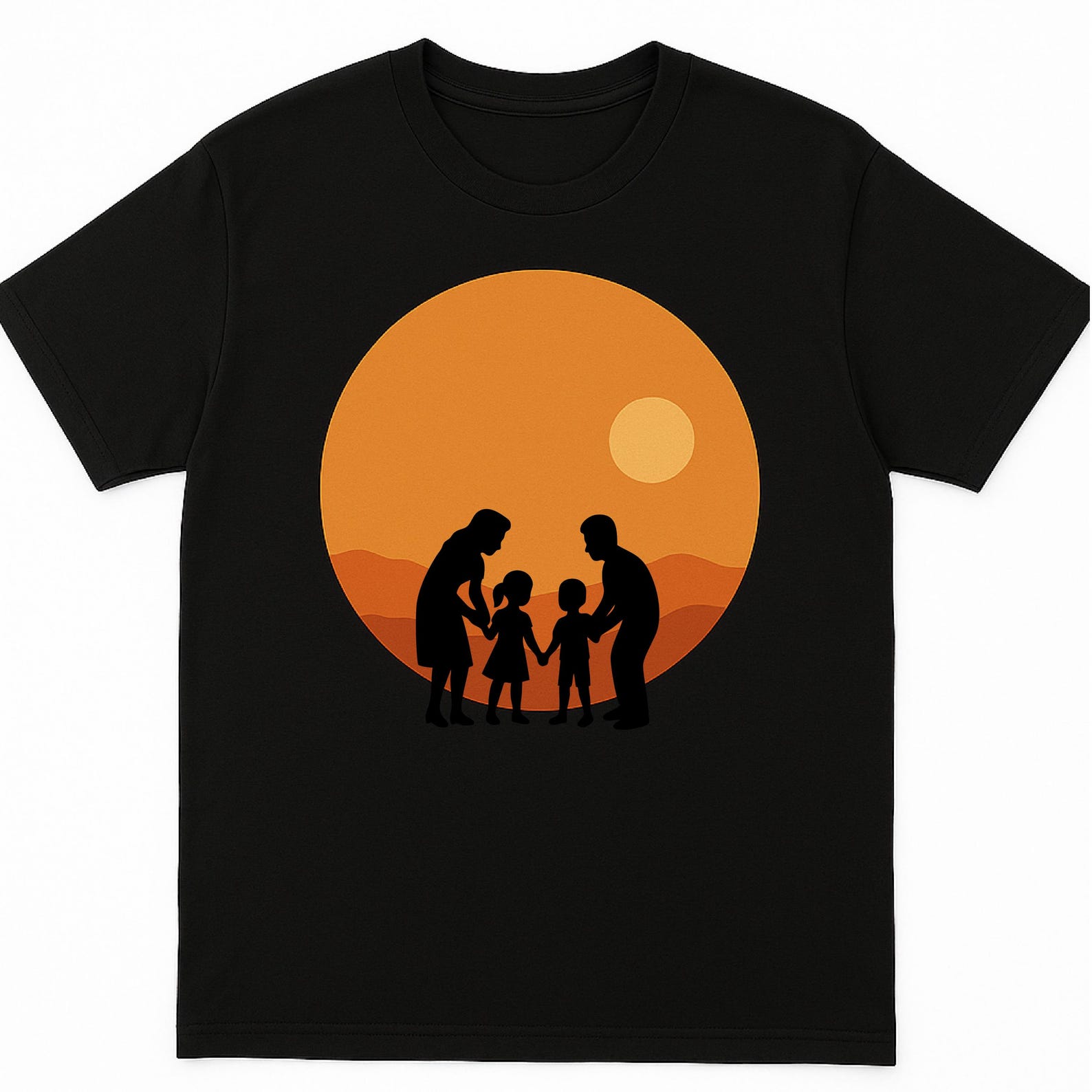 Family SVG Bundle, Parent Silhouettes, Mom Dad & Kids Silhouette ...