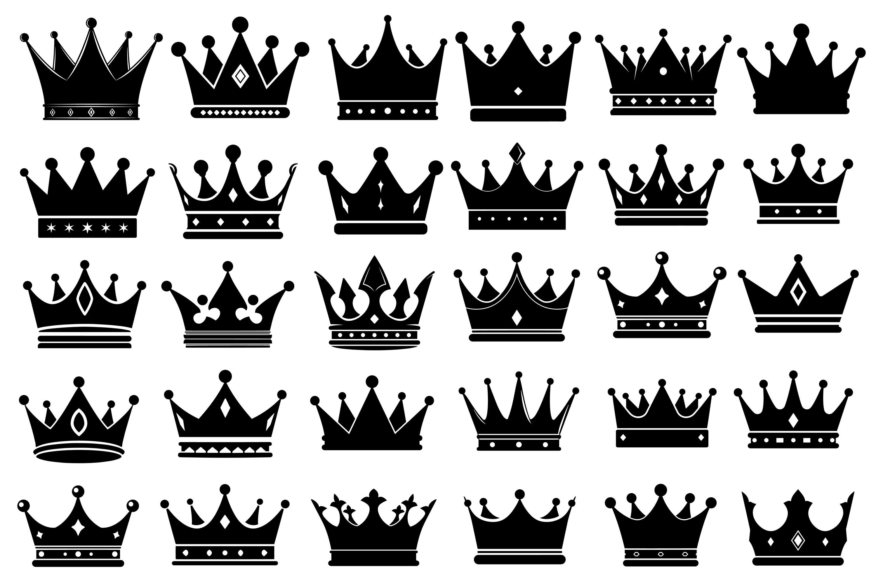 Royalty King Crown SVG | King Crown Silhouette | King Crown PNG | Crown ...