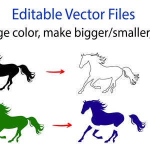 Horse SVG Bundle, Horses SVG, Horse Silhouettes, Horse Clipart, Horse ...