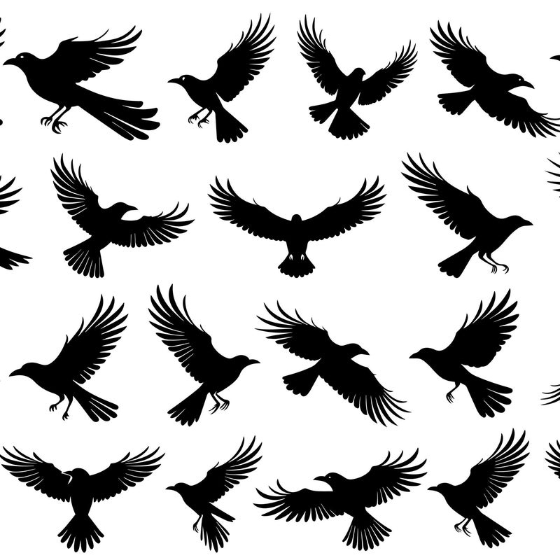 Flock of Crows - Etsy