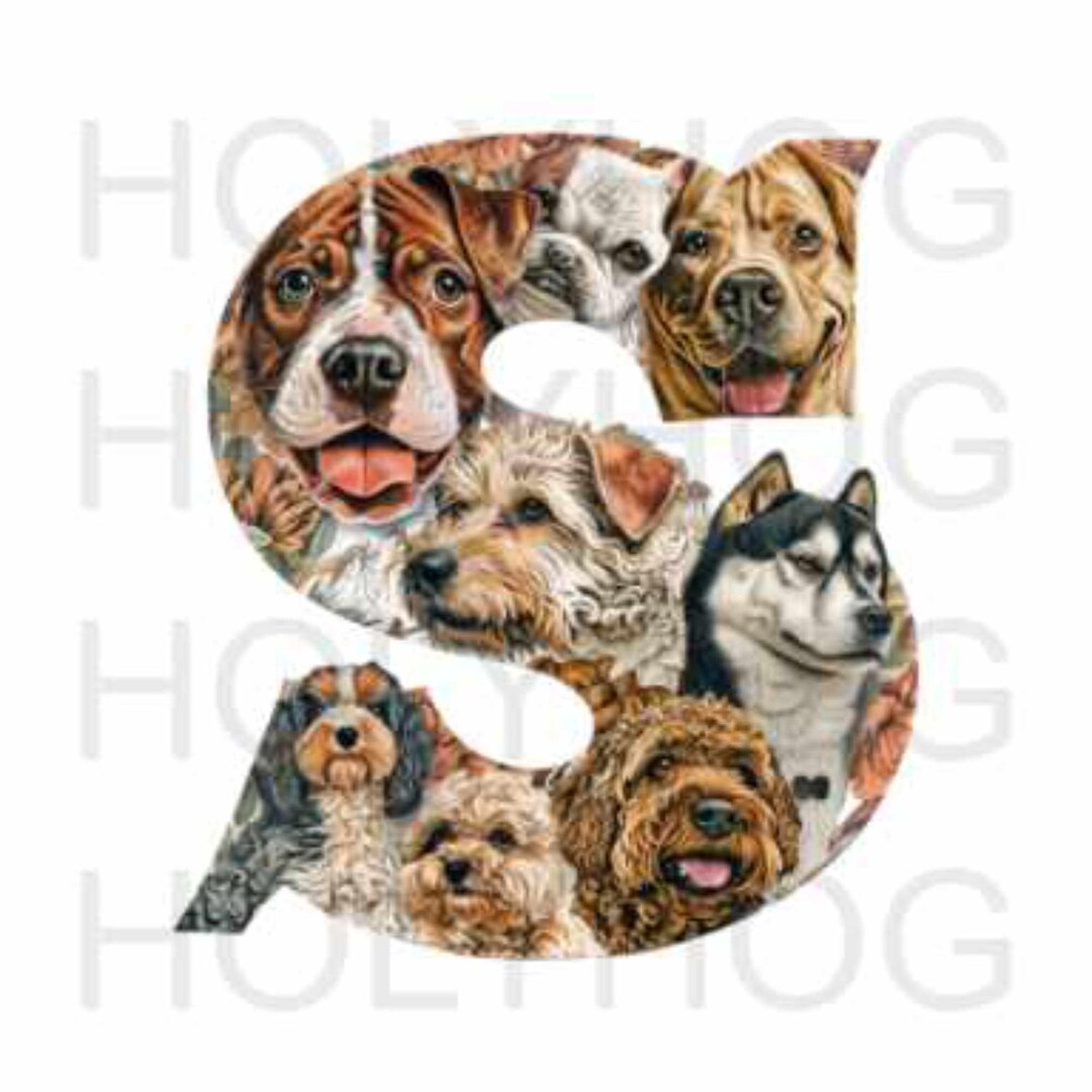 Dog Logo, Doggy Business Logo, Logo for Dog Businesses, Letter S Dog ...