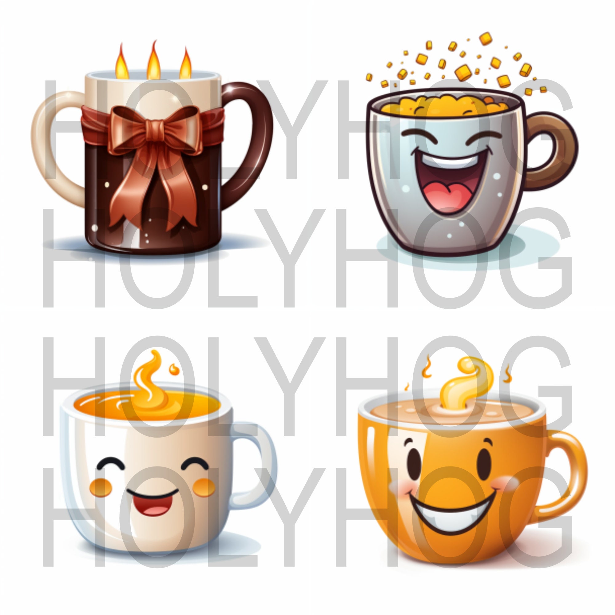 Coffee Mug Logo, Coffee Shop Logo, Logo Design, Logo Mug Custom ...