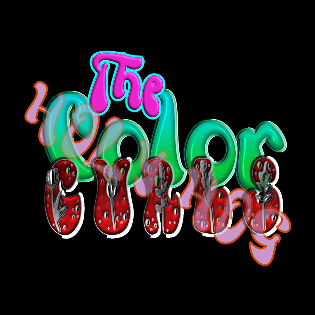 The Color Curls Logo Salon Color Curls Logo Curls Color - Etsy