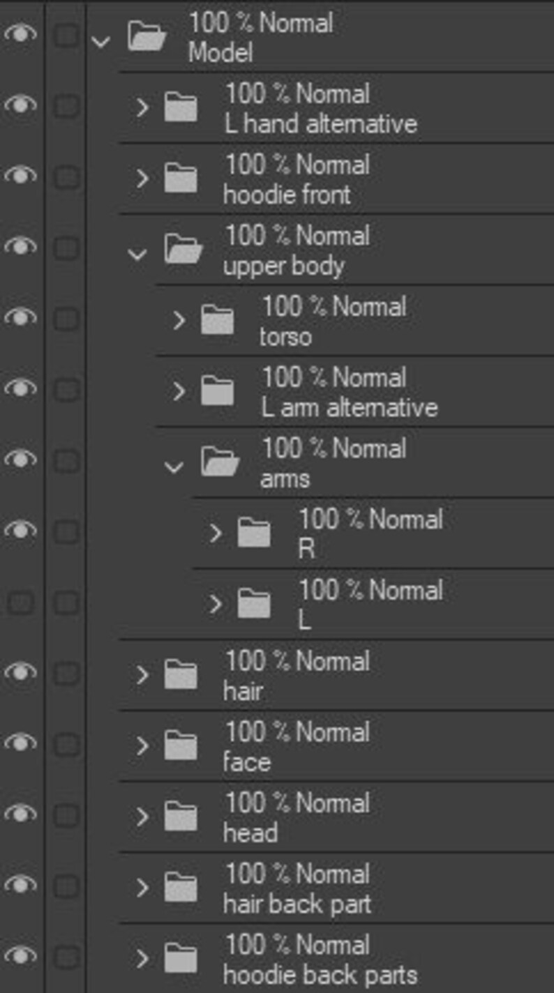 Custom 2D Vtuber Model in Chibi Style Ready for Rigging Twitch Vtuber ...
