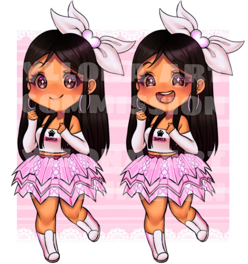 Custom 2D Vtuber Model in Chibi Style Ready for Rigging - Etsy