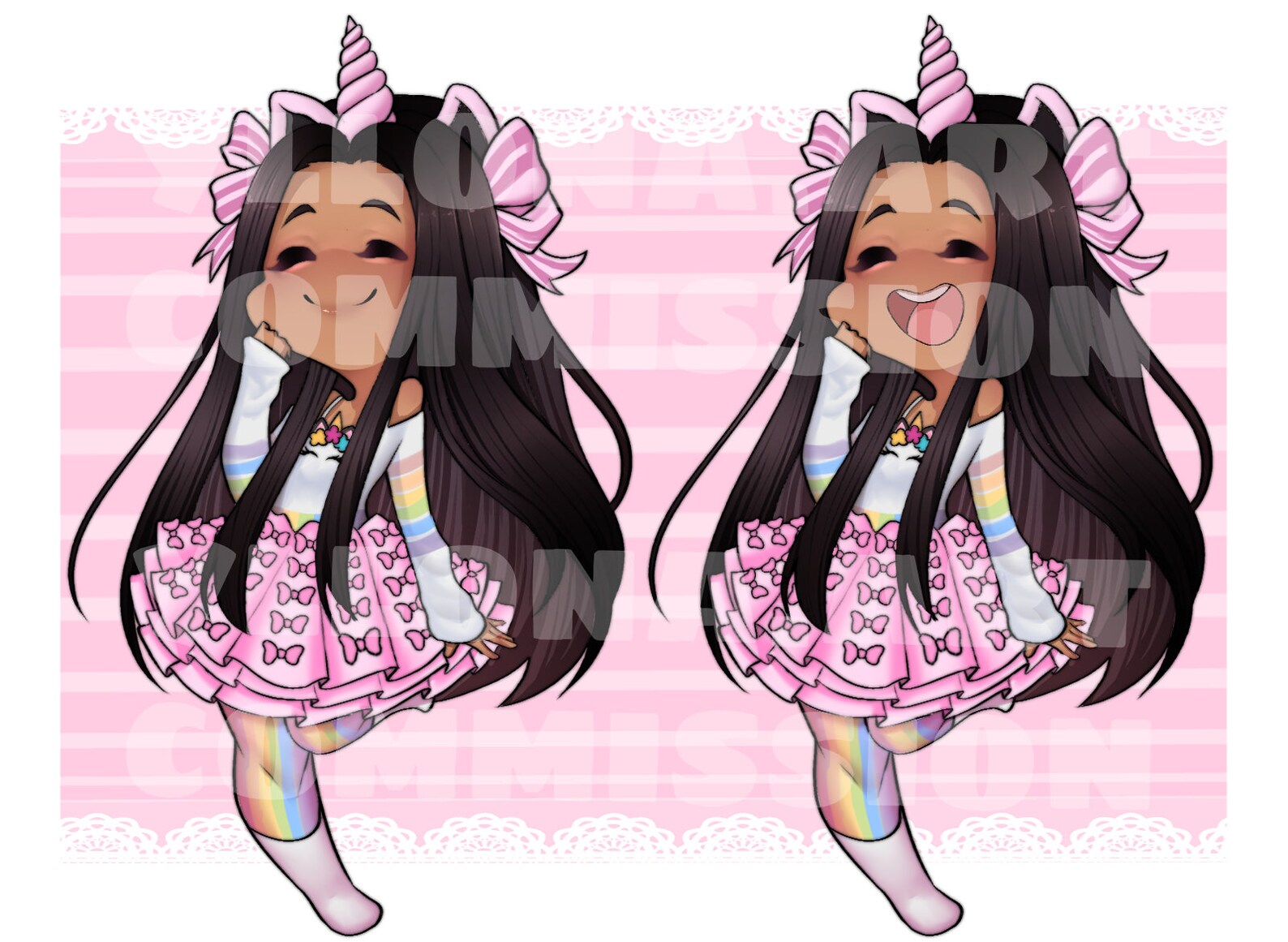 Modèle vtuber 2D personnalisé dans le style chibi prêt pour le - Etsy ...