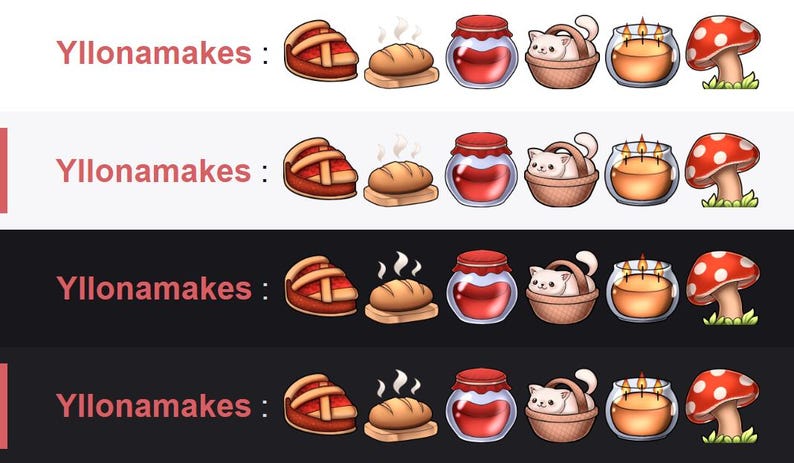 Cottagecore Emote Pack | Cozy Streaming Streamer Assets | for Streamers ...