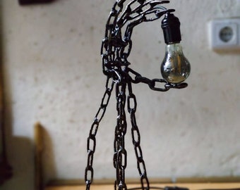 Hand Shaped Lamp - Etsy