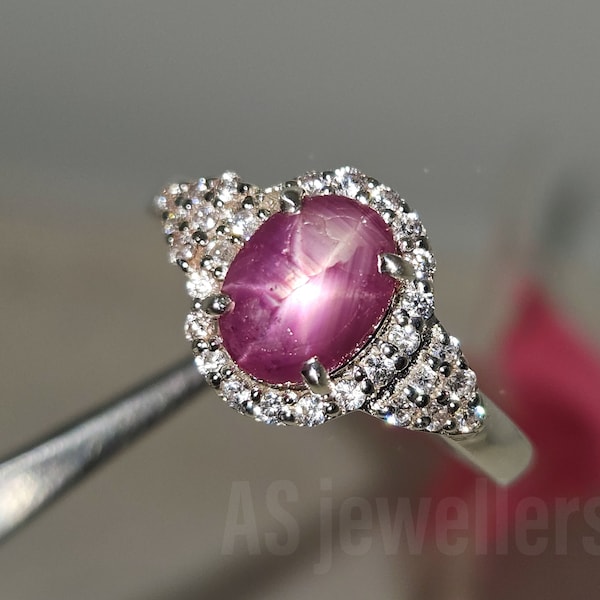 Star Ruby Ring - Etsy