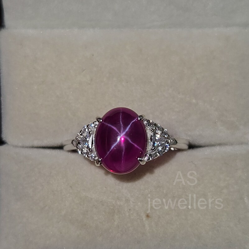 Star Ruby Ring - Etsy