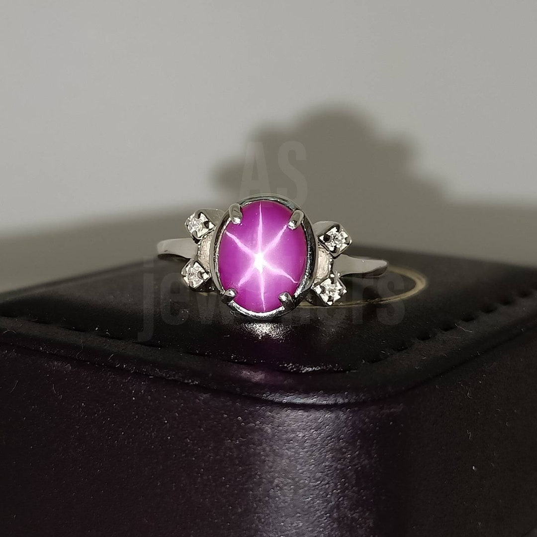 Purple lindy star ring store