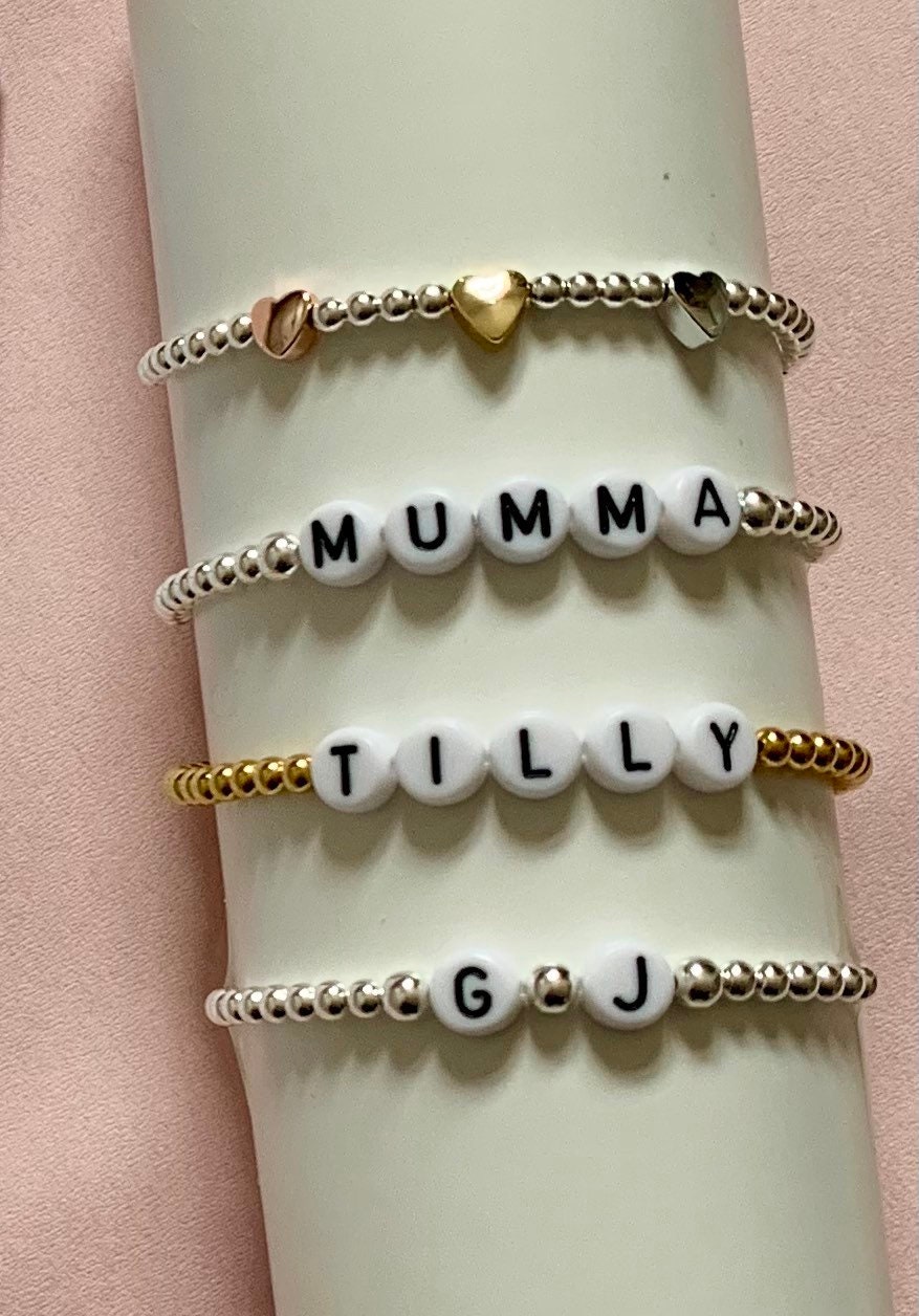 Mum Silver Bracelet Mum Gift Thank You Mum Mother Gift | Etsy