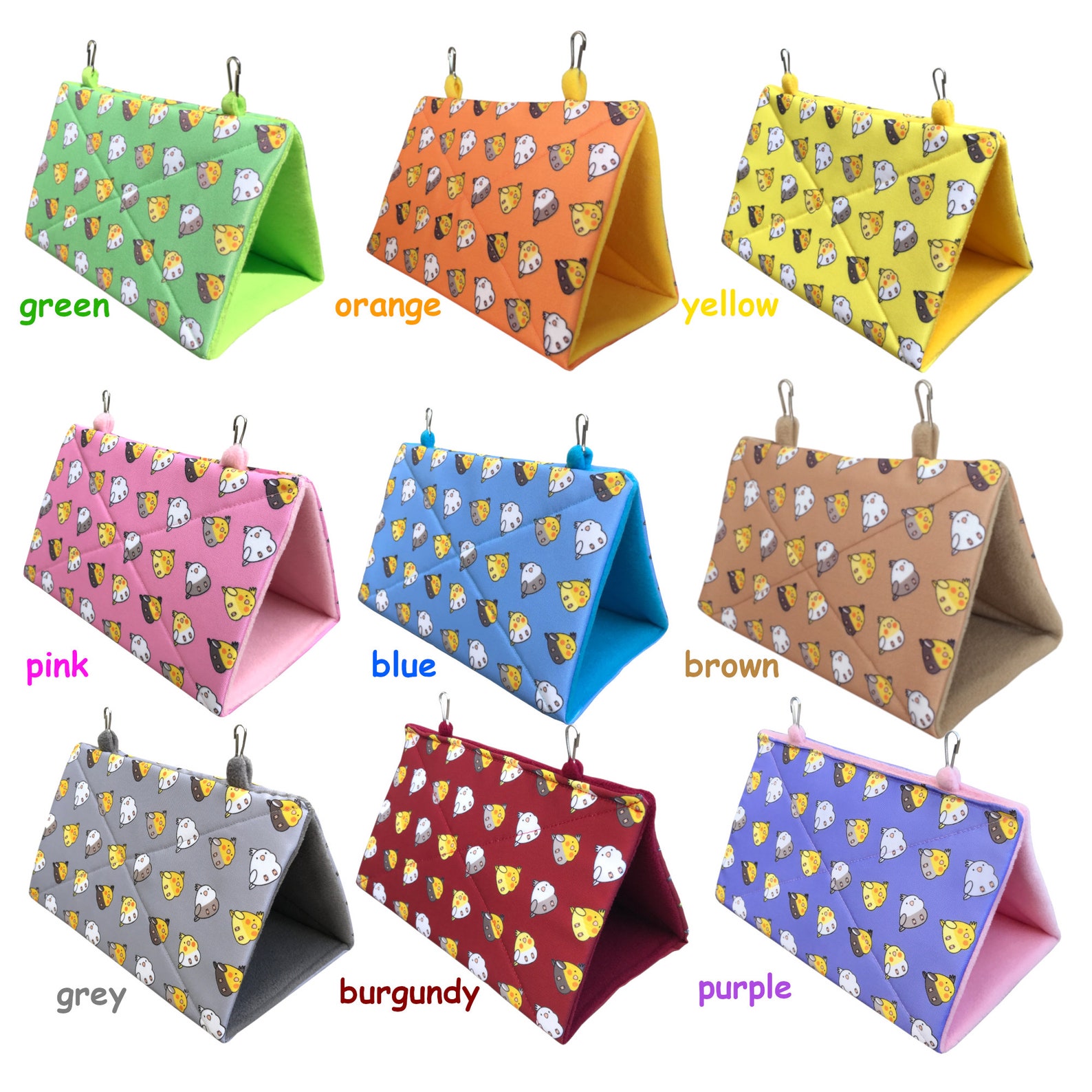 Cockatiel Bird Snuggle Hut Sleepy Hut Bird Tent Bird | Etsy