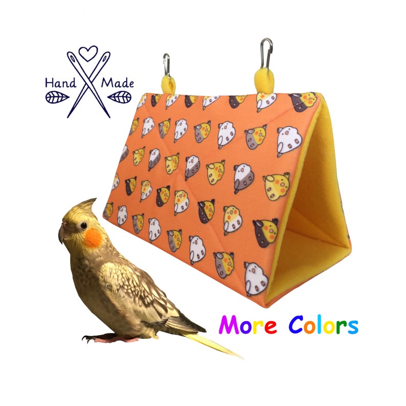 Cockatiel Bird Snuggle Hut Sleepy Hut Bird Tent Bird | Etsy