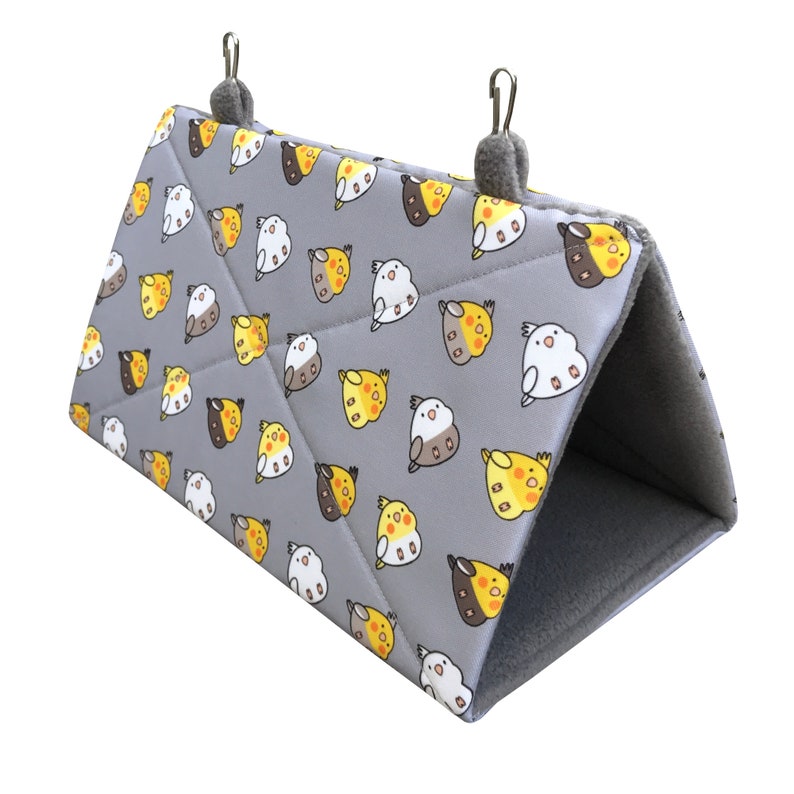 Cockatiel Bird Snuggle Hut, Sleepy Hut, Bird Tent, Bird Bedding, Plush ...