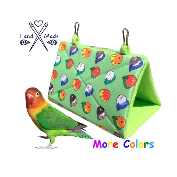 Lovebird Bird Snuggle Hut Sleepy Hut Bird Tent Bird | Etsy