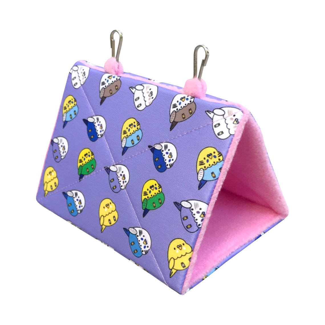 Budgie Bird Snuggle Hut, Sleepy Hut, Budgerigar Bird Tent, Bird Bedding ...