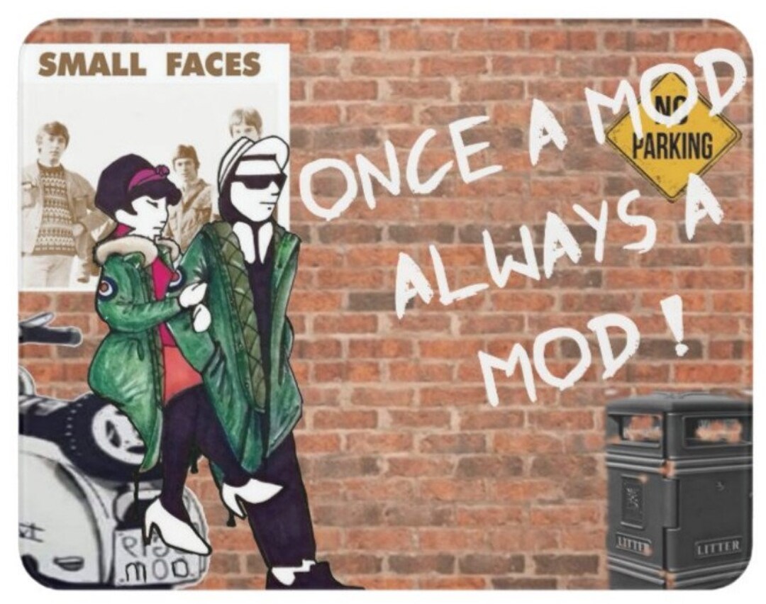 Once a Mod Always a Mod, Northern Soul. 2tone - Etsy