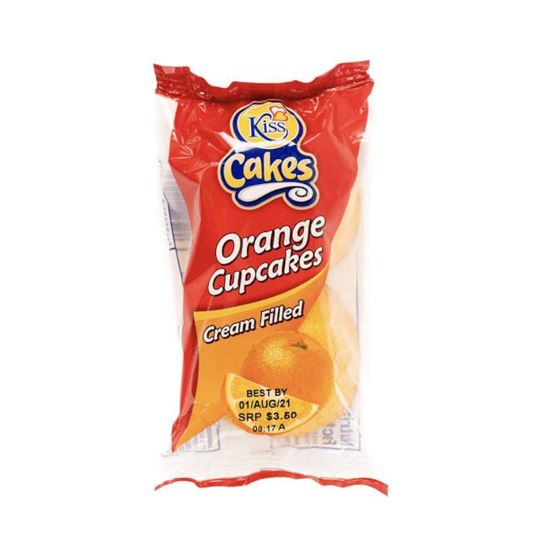 Kiss Cake - Orange Cupcake Imported From Trinidad - Etsy