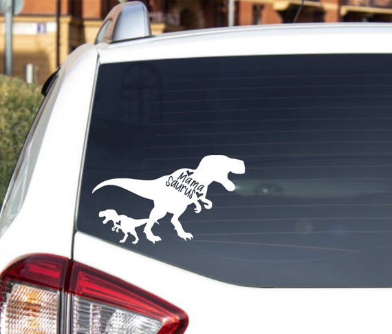 Mamasaurus Decal Car Sticker momlife Car Accessories - Etsy