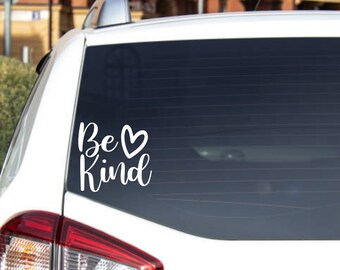 Be Kind Decal | Etsy