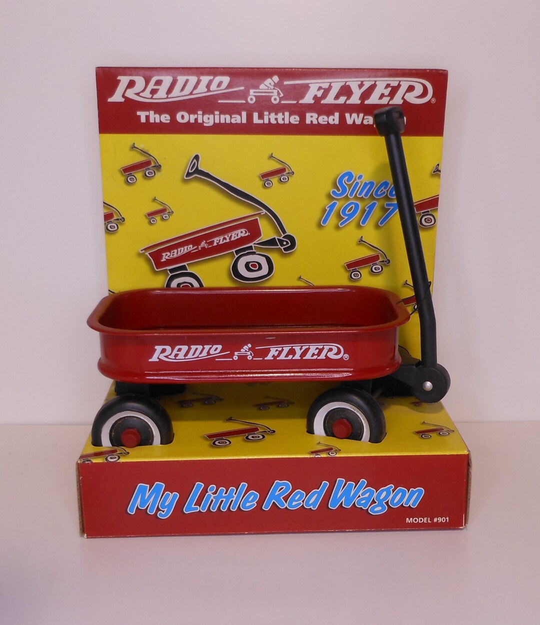 My Little Red Wagon Radio Flyer Model 901 Vintage 1998 Mini - Etsy