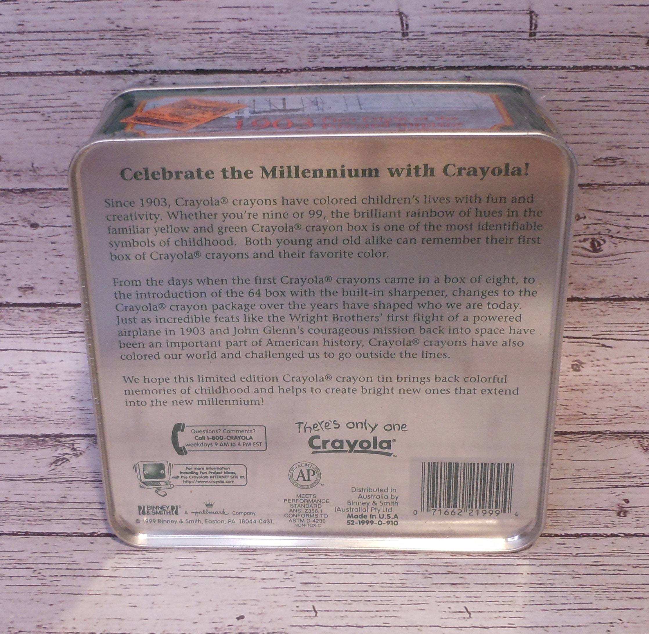 Crayola Millennium Special Edition Vintage 1999 Original Shrink Wrap - Etsy