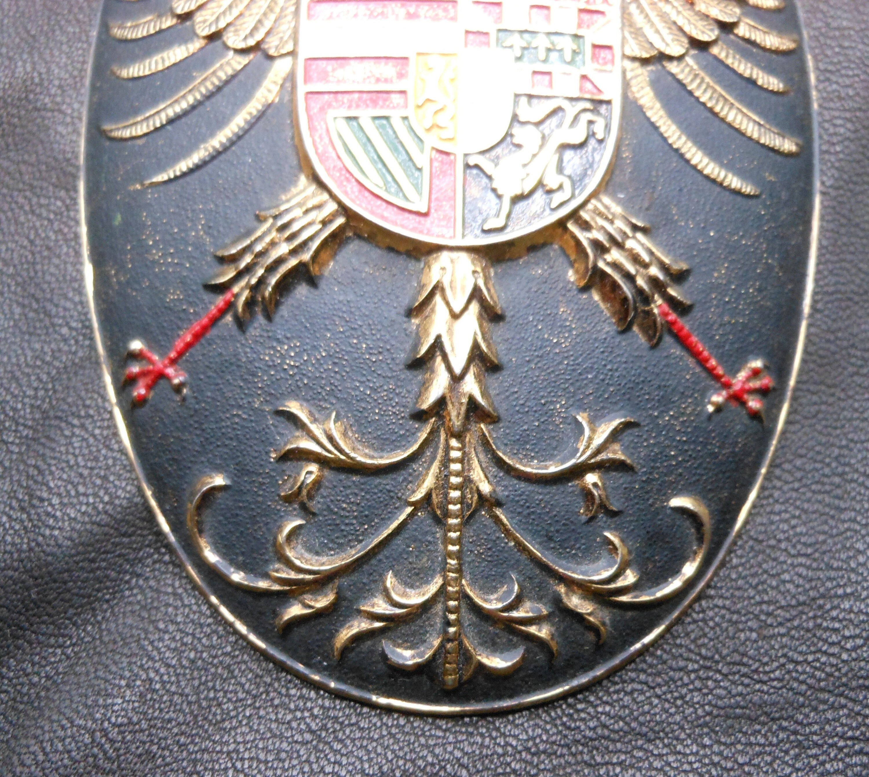 Vintage Double Headed Eagle/dragon Heraldic Charge Looking for a Proper ...