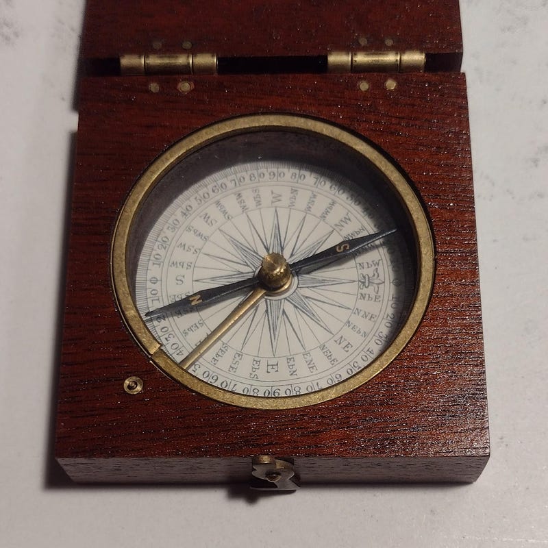 Compass Reproduction - Etsy