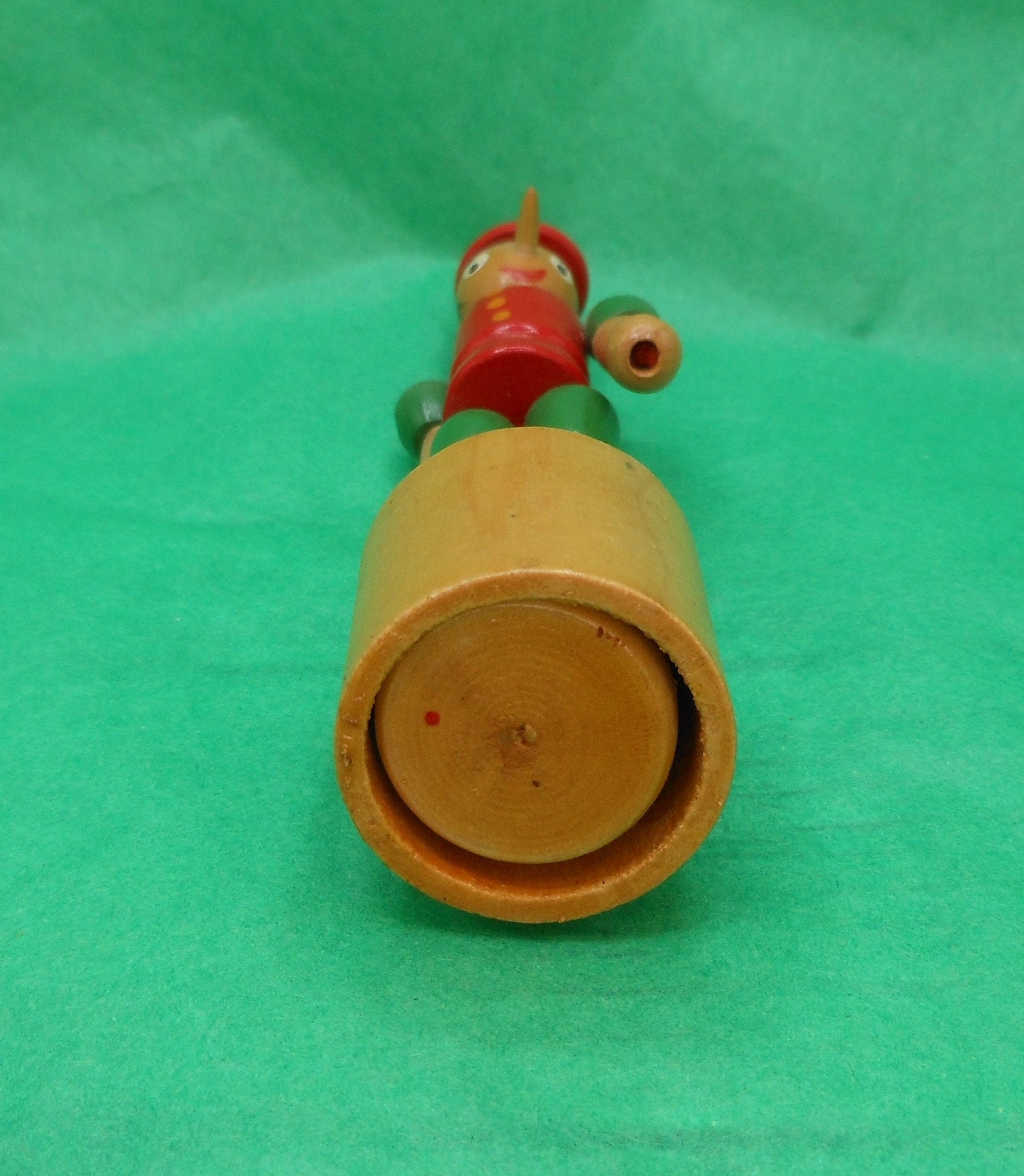 Pinocchio Wooden Collapsible Push Toy Vintage - Etsy