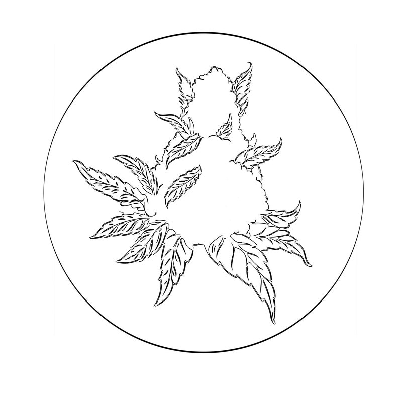 Cannabis Embroidery - Etsy