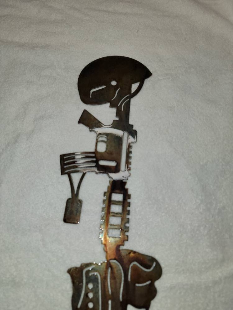Fallen Soldier Metal Signs - Etsy