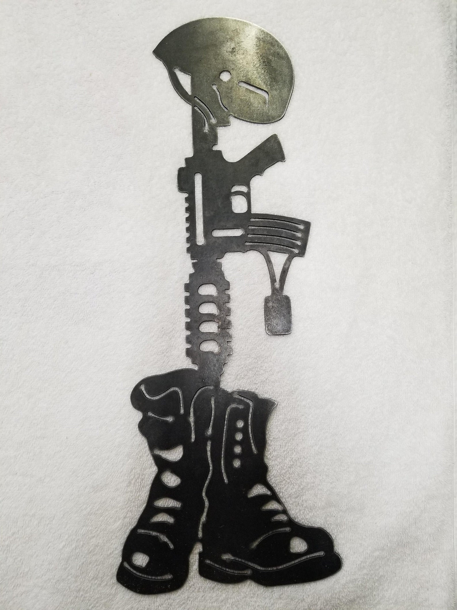 Fallen Soldier Metal Signs - Etsy